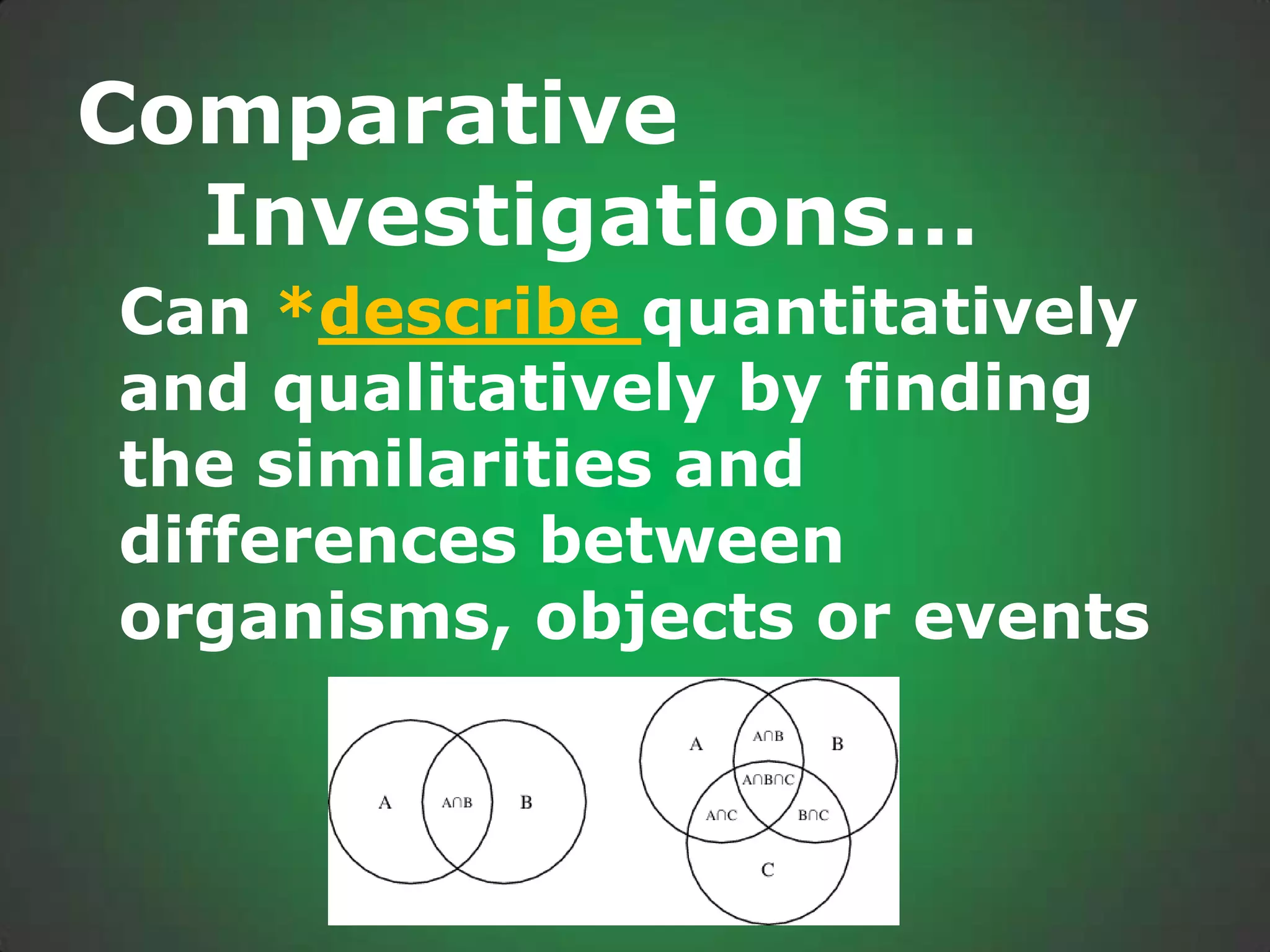 Notes scientific investigation | PPTX