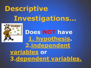 Notes scientific investigation | PPTX