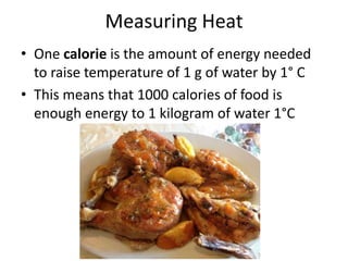 temperature and heat | PPTX