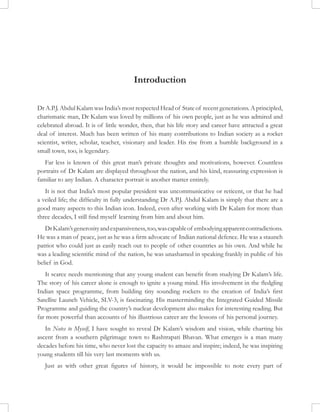 Notes To Myself APJ Abdul Kalam | PDF