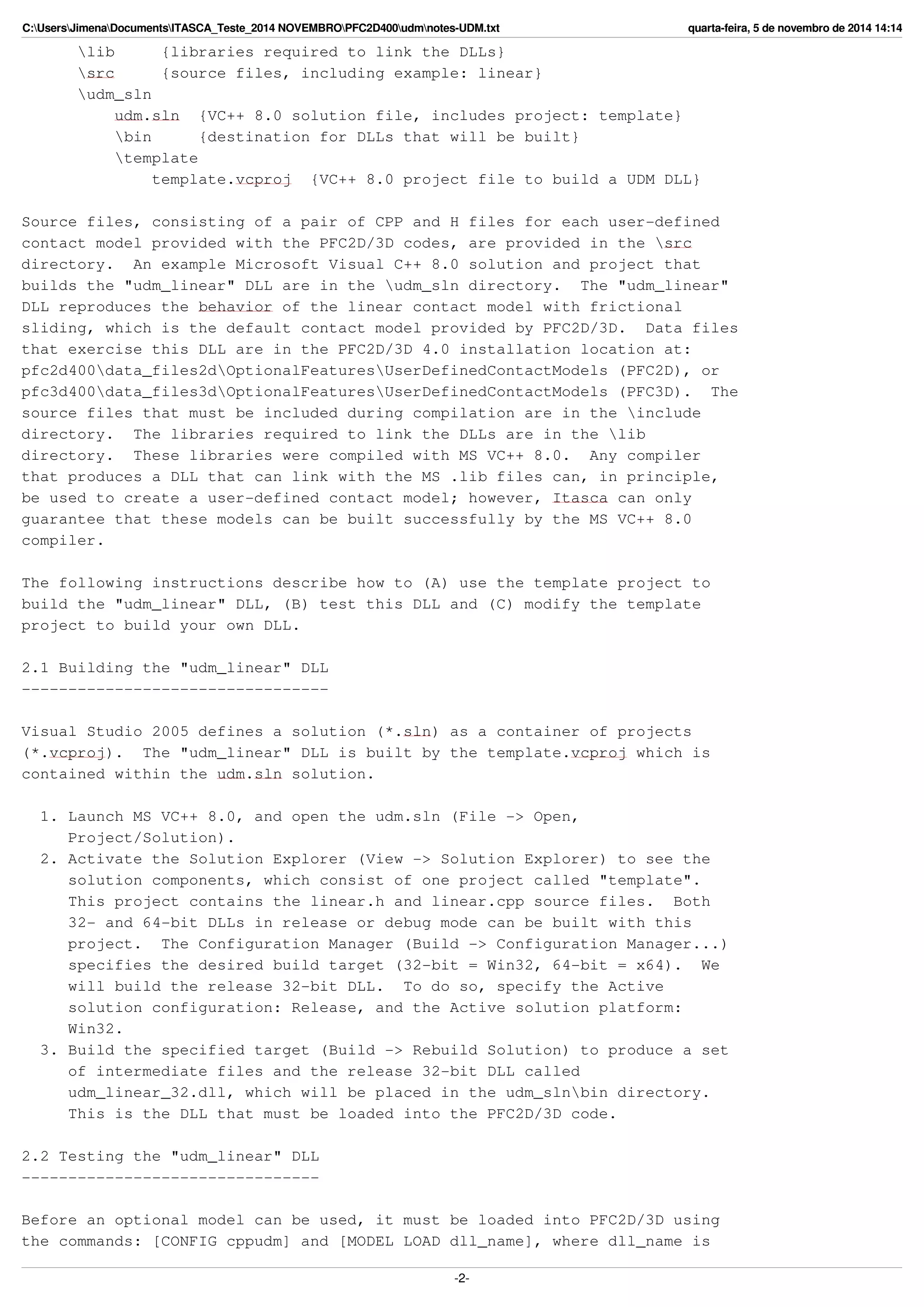 Notes udm | PDF