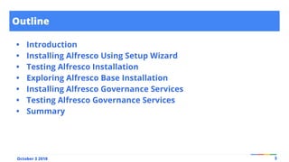 Alfresco Workshop: Installing Alfresco Content Services and Alfresco Governance Services Module ...