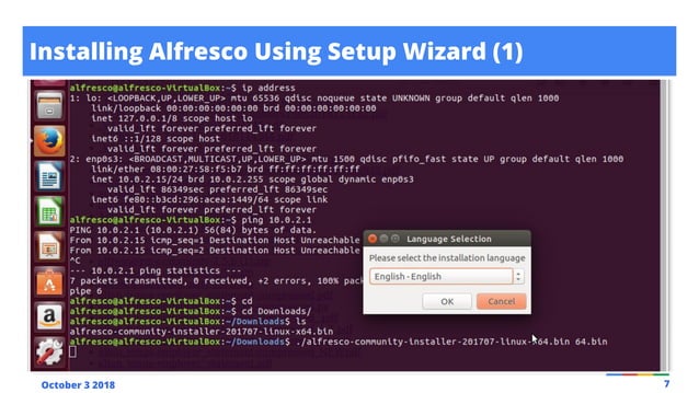 Alfresco Workshop: Installing Alfresco Content Services and Alfresco Governance Services Module ...