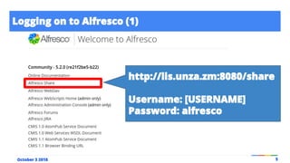 Alfresco Workshop: Hands-on Practical Session | PDF