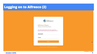 Alfresco Workshop: Hands-on Practical Session | PDF