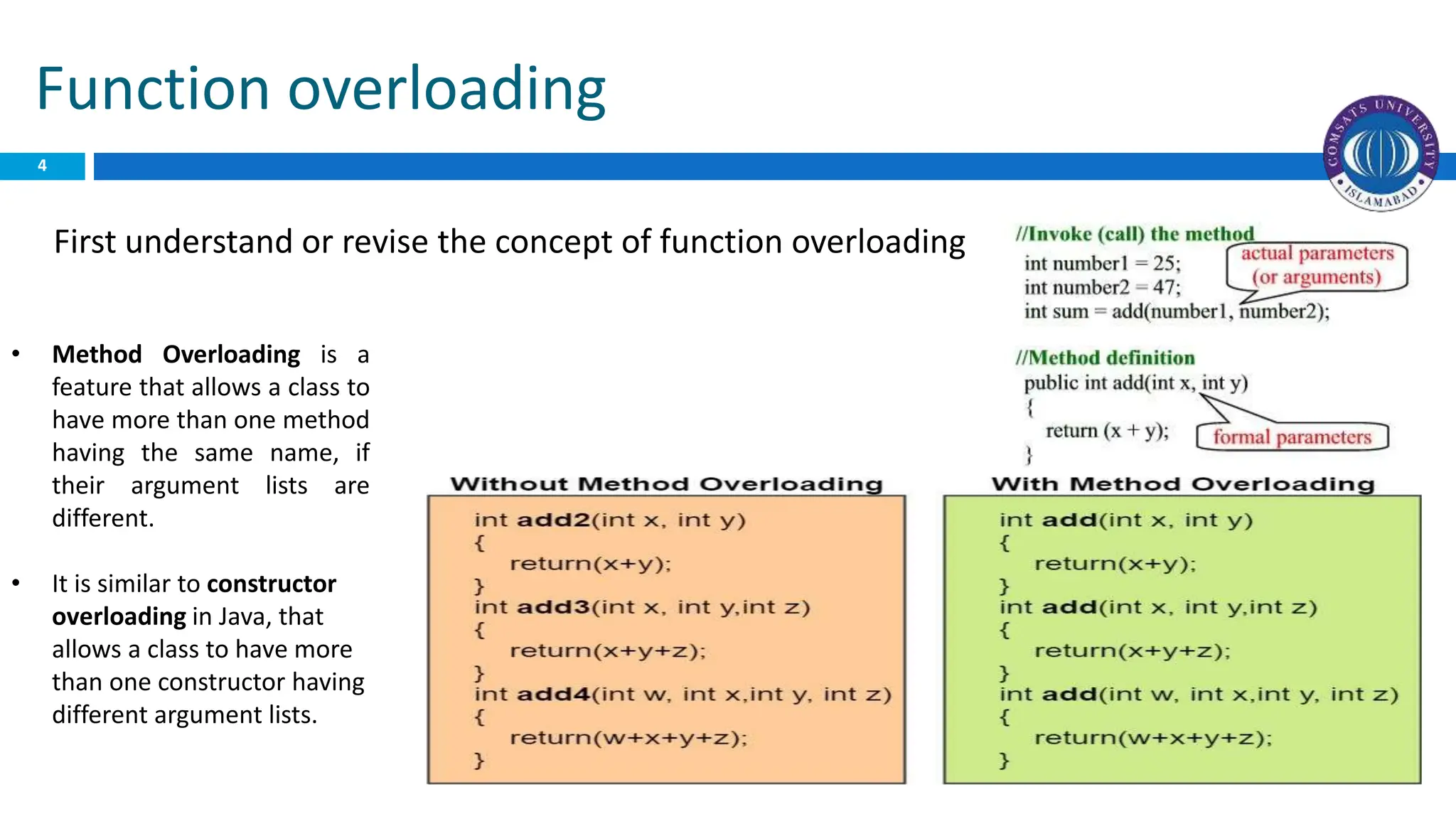 Java Constructor Pptx Programming Languages Computing