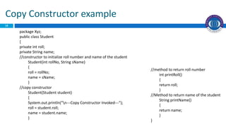 Java Constructor | PPTX | Programming Languages | Computing