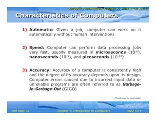 Introduction to computer | PDF