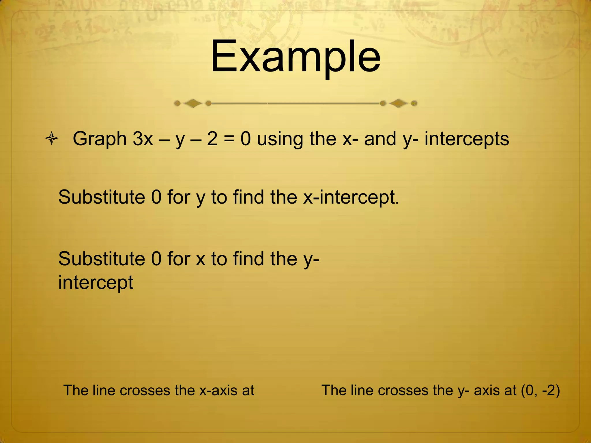 Notes 1-3 pre-calc Graphing Linear Equations | PPTX