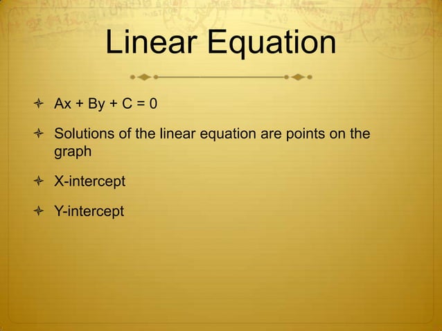 Notes 1-3 pre-calc Graphing Linear Equations | PPTX