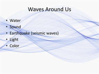 Introduction to Waves | PPT