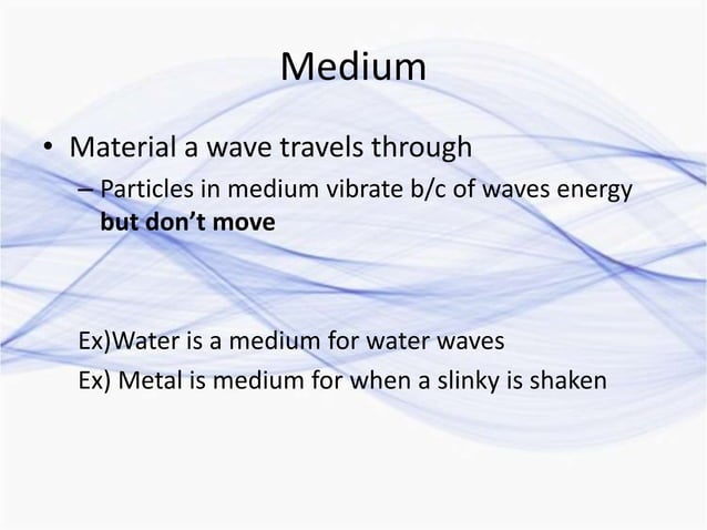 Introduction to Waves | PPT