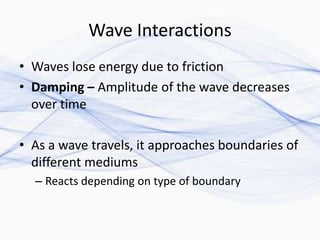 Wave Actions | PPTX
