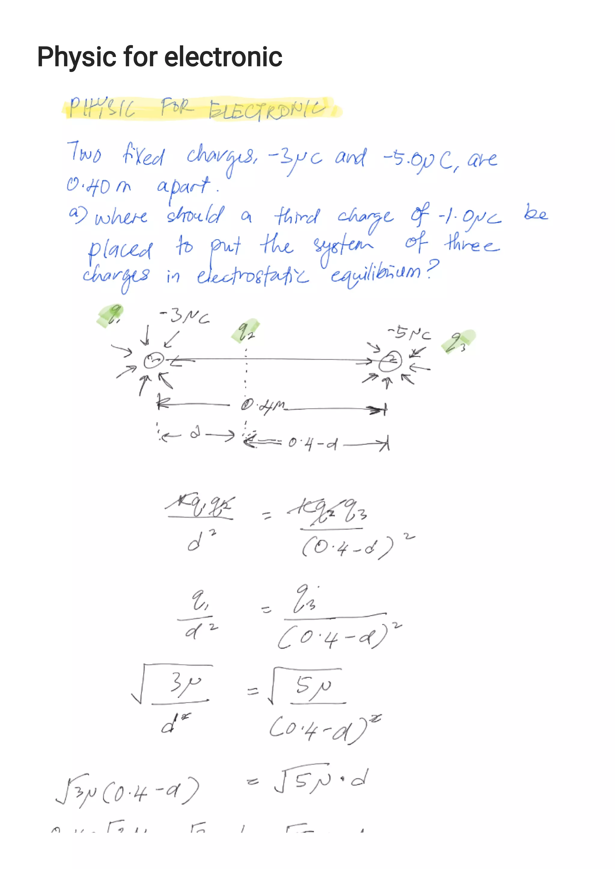 Physic Engineering - Problem calculation and solution Part 3 | PDF ...