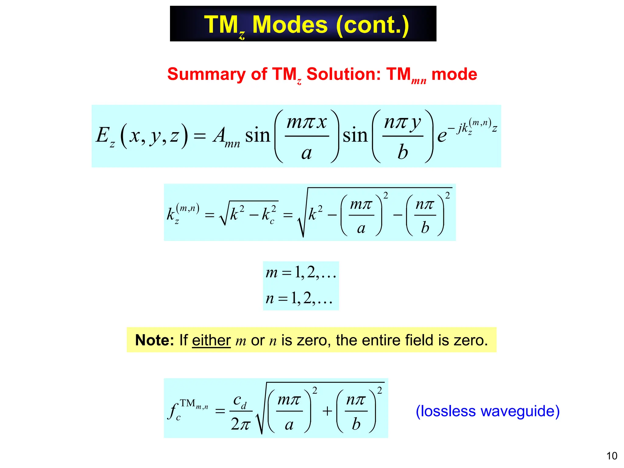 Rectangular_waveguide_description and equation | PDF