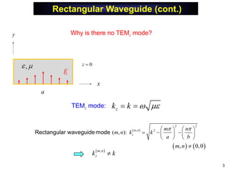 Rectangular_waveguide_description and equation | PDF