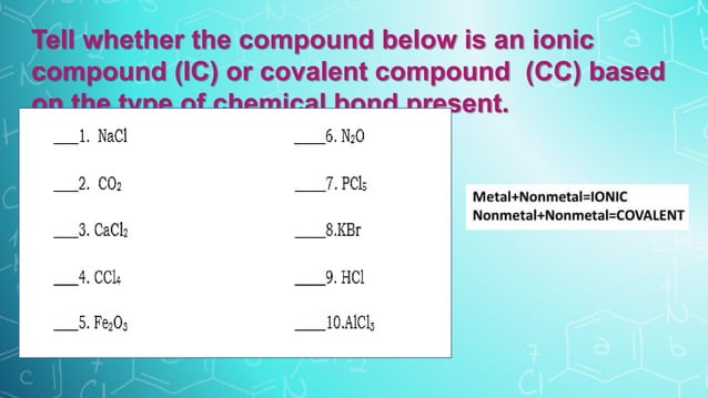 Polarity of Molecules | PPTX