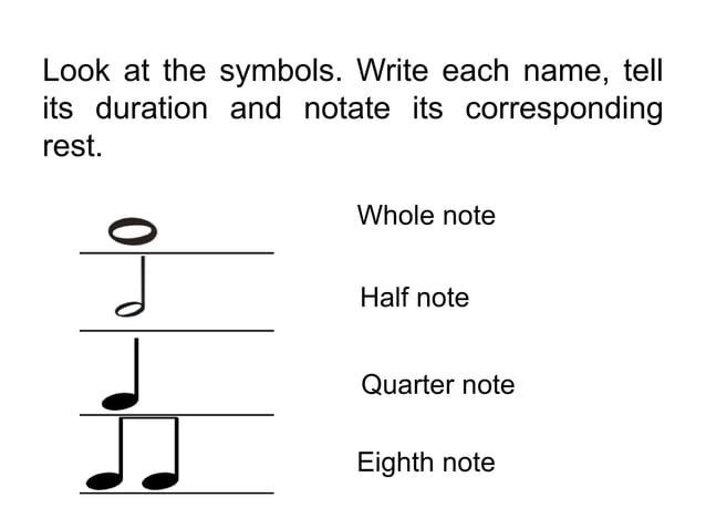 Notes and rest | PPTX | Classical Music | Music