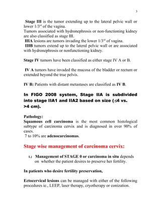 Notes ca cervix pdf | PDF
