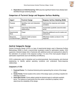 Design of Experiments and Optimization Techniques | PDF