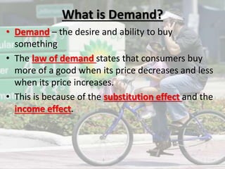 Notes chapter 4 demand | PPT