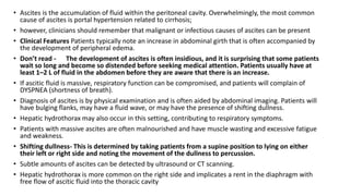 Notes complications of liver cirrhosis | PPT