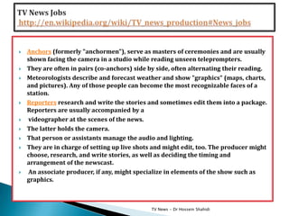 How to write a report for TV? By Hossein Shahidi | PPTX