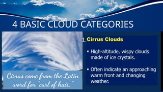 Types of Clouds and its Other Special Types | PPTX