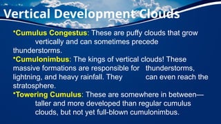 Types of Clouds and its Other Special Types | PPTX