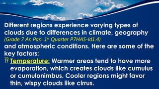 Types of Clouds and its Other Special Types | PPTX