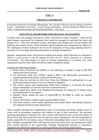 Notesformbastrategicmanagementuniti 120924025055-phpapp02 | PDF