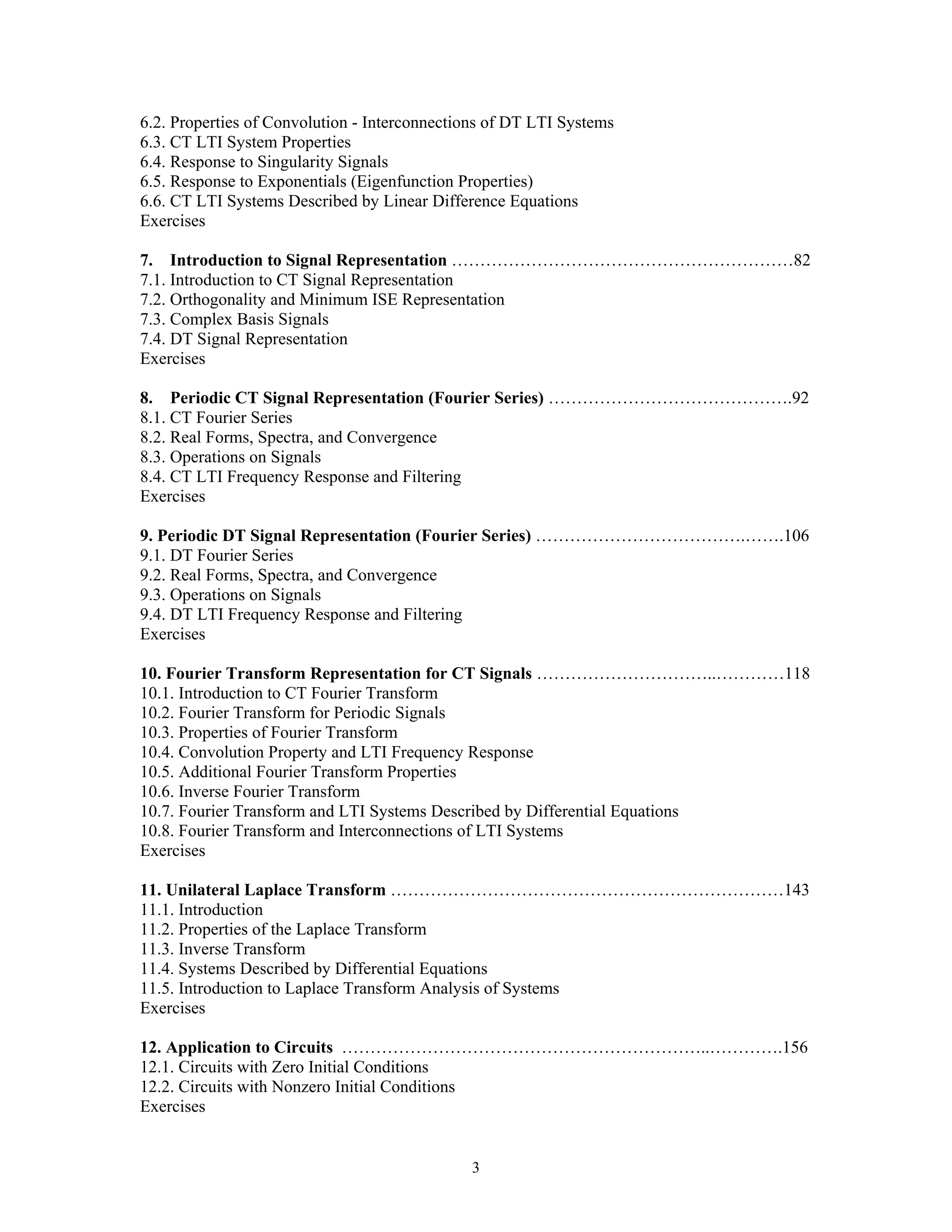 Notes for signals and systems | PDF