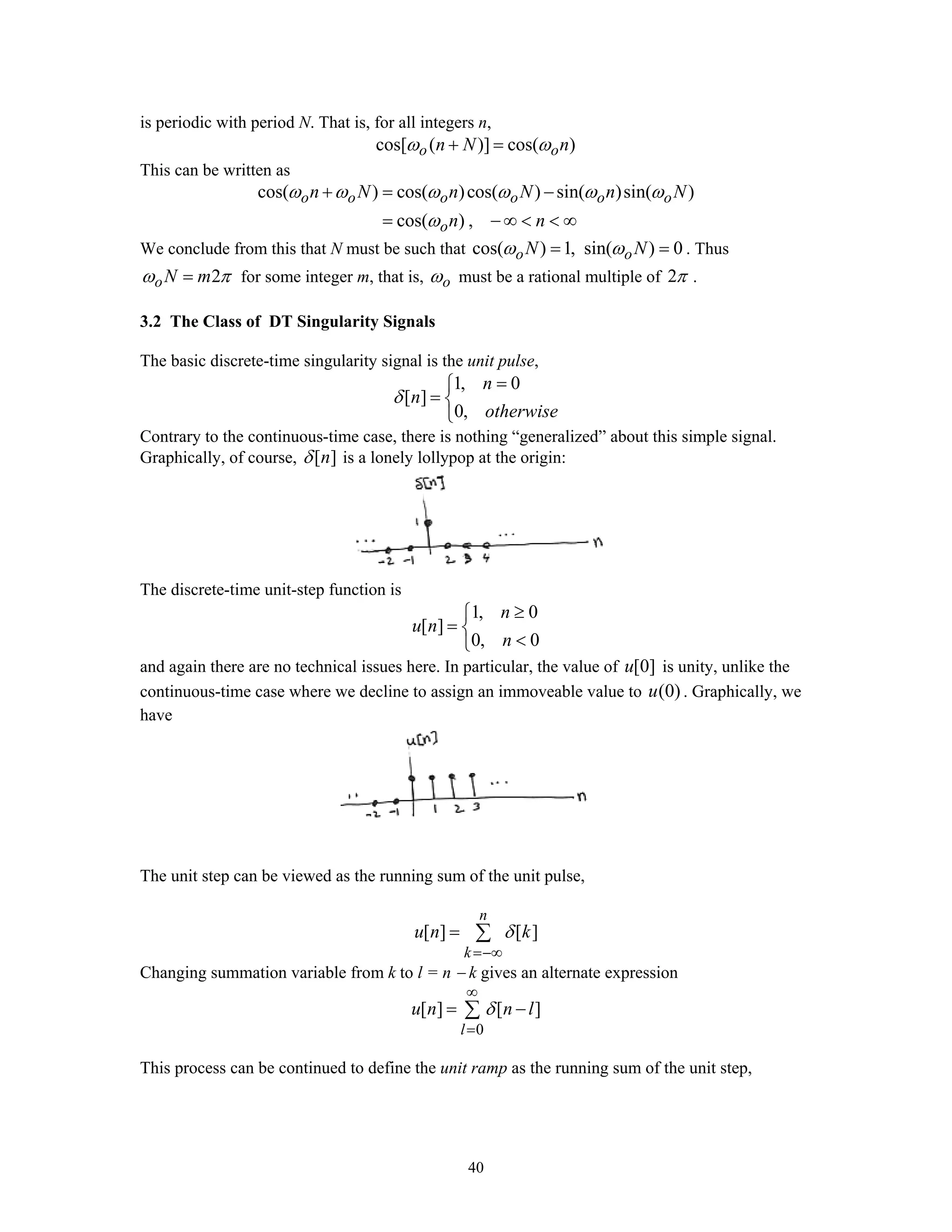 Notes for signals and systems | PDF