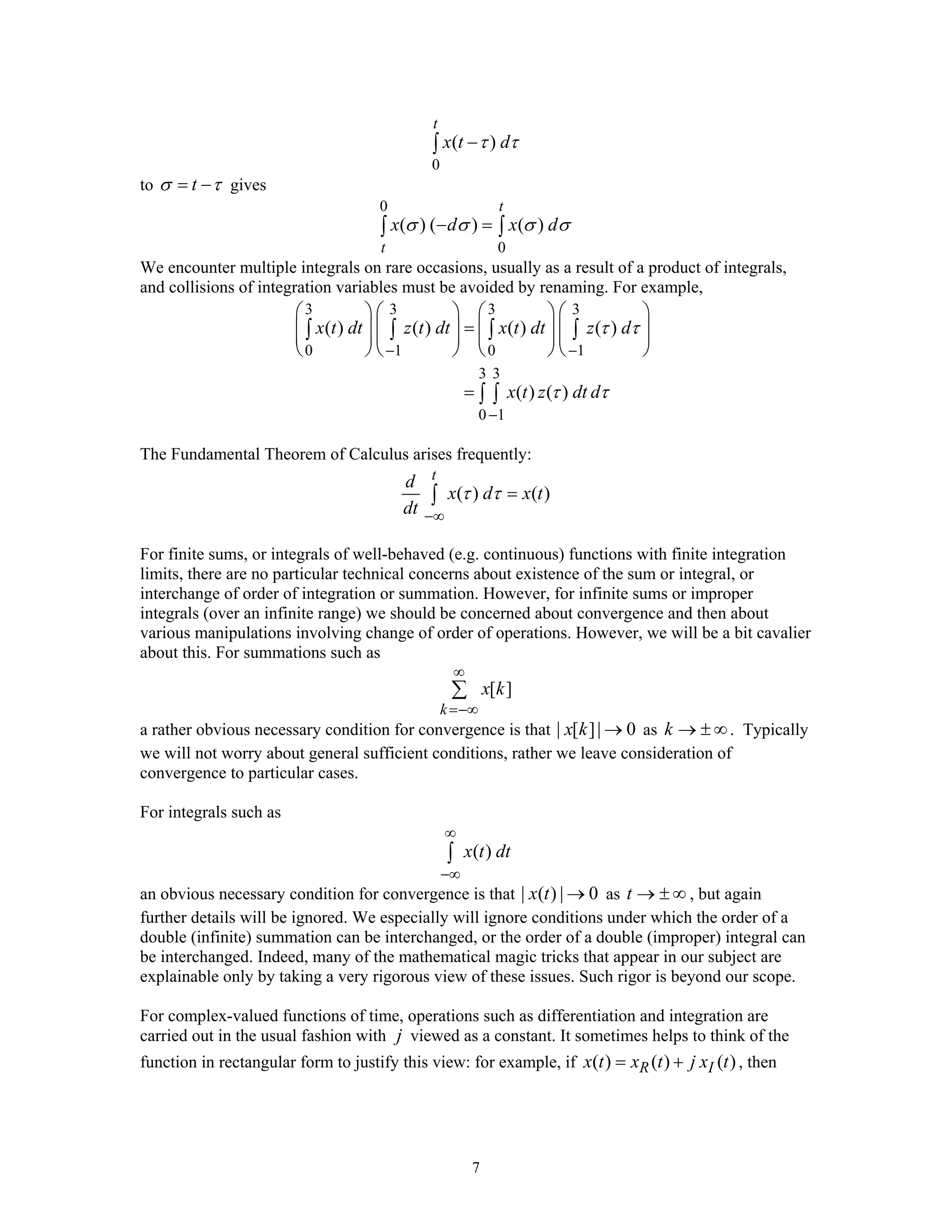 Notes for signals and systems | PDF
