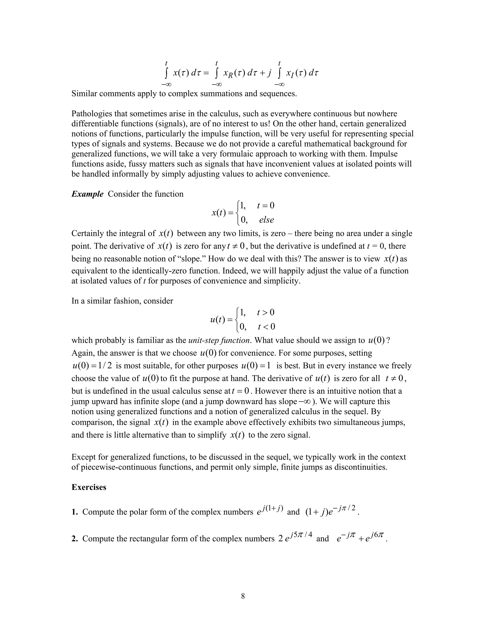 Notes for signals and systems | PDF