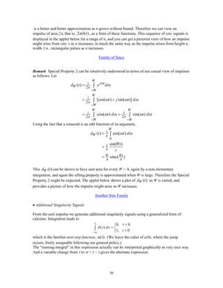 Notes for signals and systems | PDF