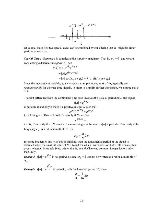 Notes for signals and systems | PDF