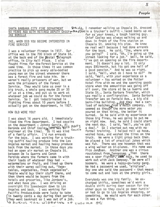 Notes From A Santa Barbara Firefighter | PDF