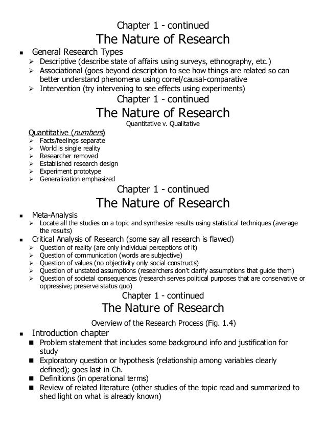 Notes from frankel and wallen
