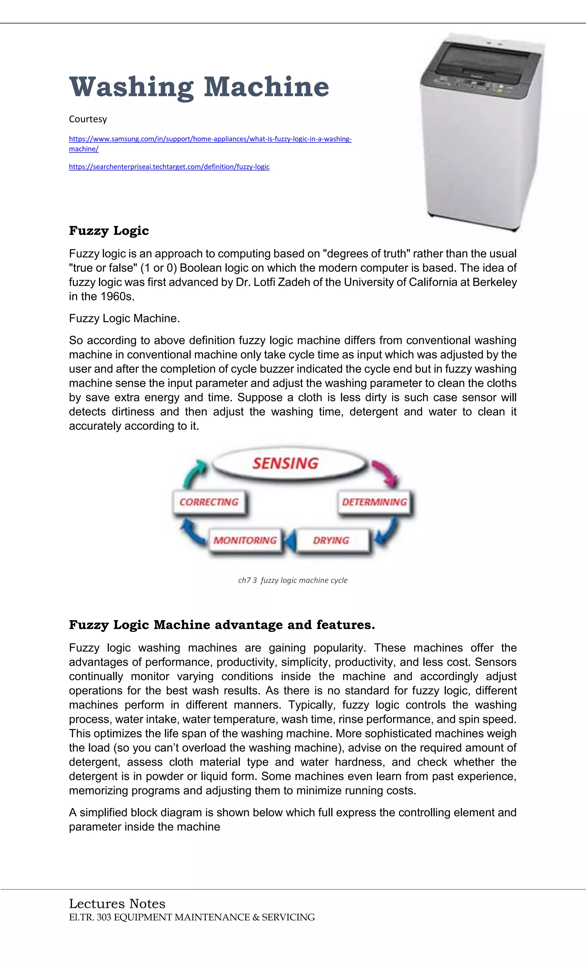 Facsimile and Washing Machine | PDF
