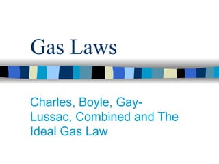 Notes gas laws | PPT