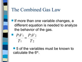 Daltons Gas Law Formula