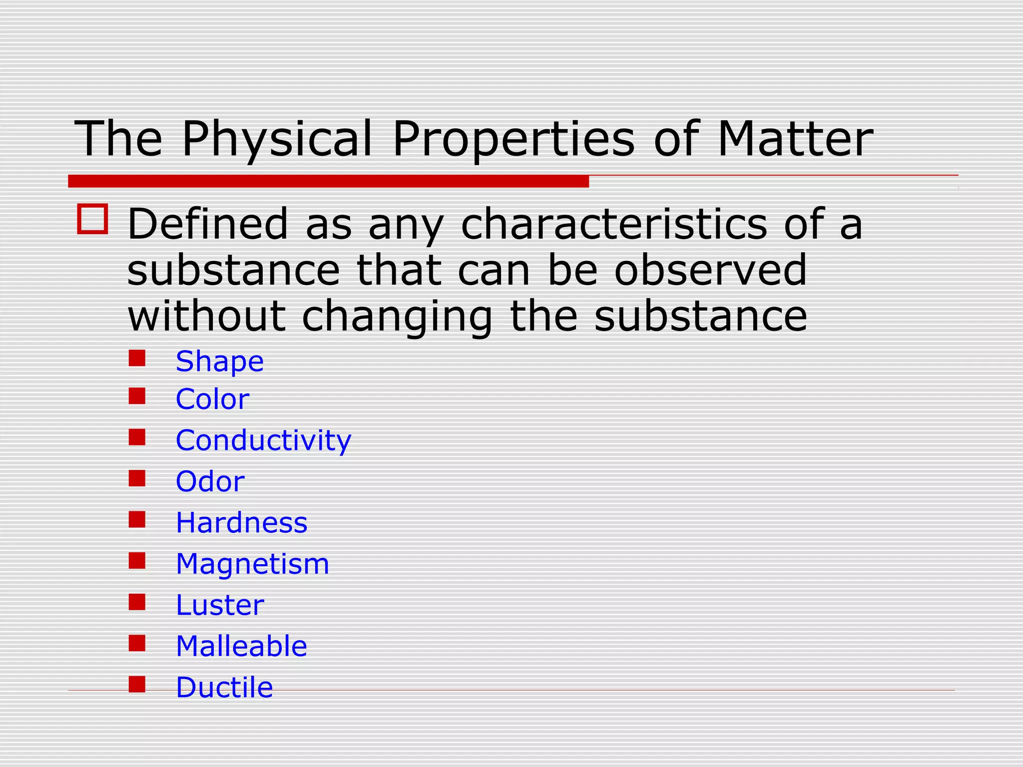 Notes gb lab 01 physical properties of matter | PPT