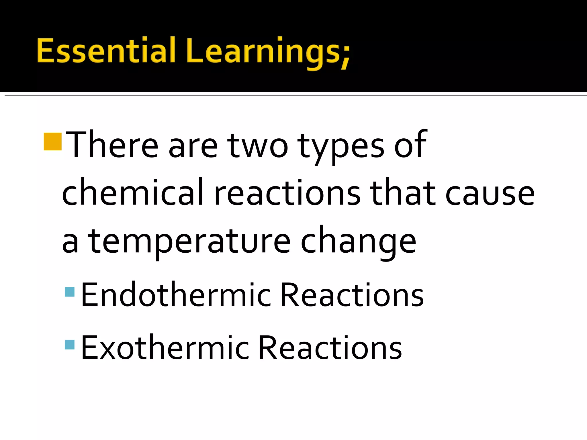 Notes gb lab 08 endothermic and exothermic reactions | PPT