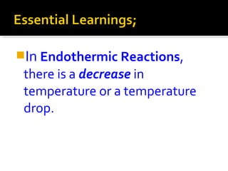 Notes gb lab 08 endothermic and exothermic reactions | PPT