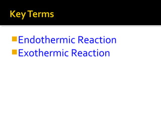 Notes gb lab 08 endothermic and exothermic reactions | PPT
