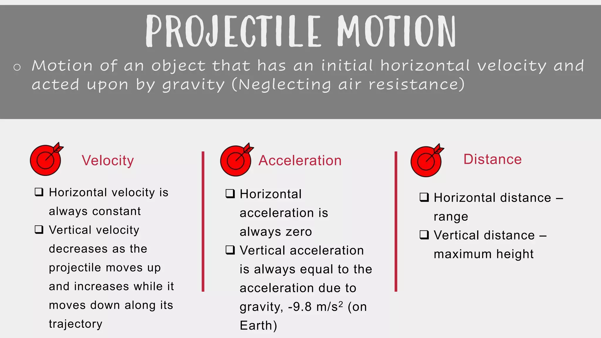 Projectile Motion at an Angle || Grade 9 Physics || Physics Notes | PPTX