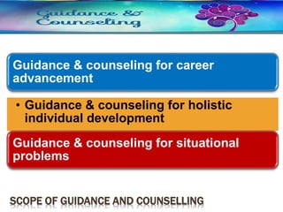 Notes guidance & counseling | PPTX