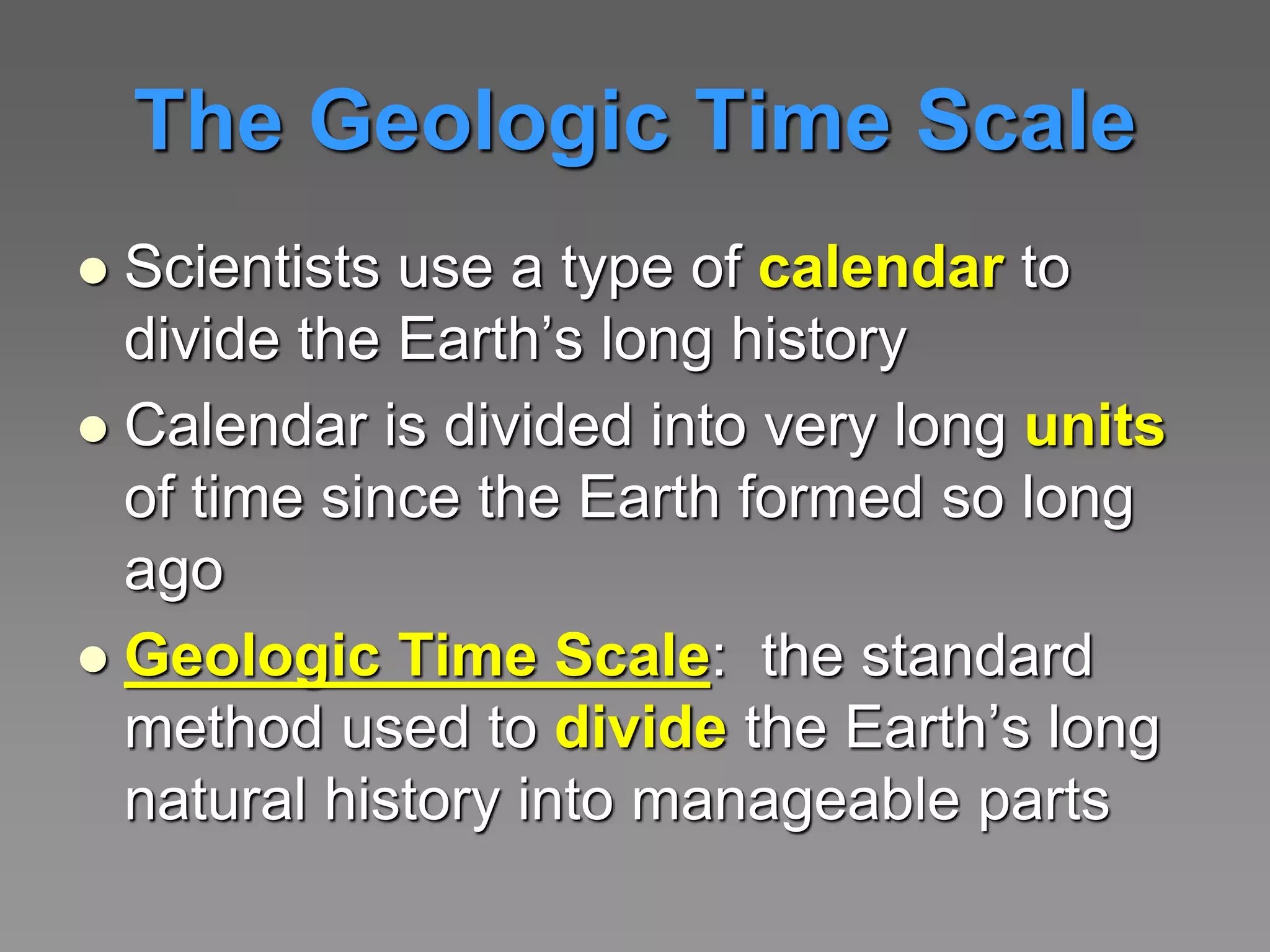 Notes history of life on earth - gts | PPTX