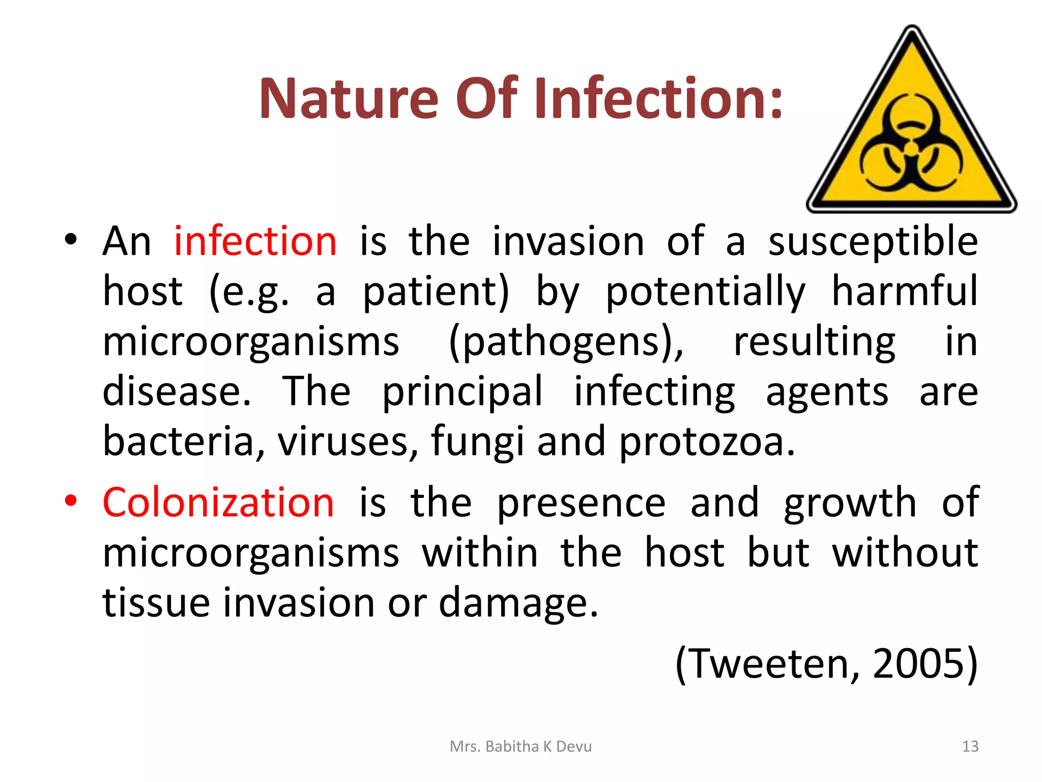 Notes on Infection Control | PPTX